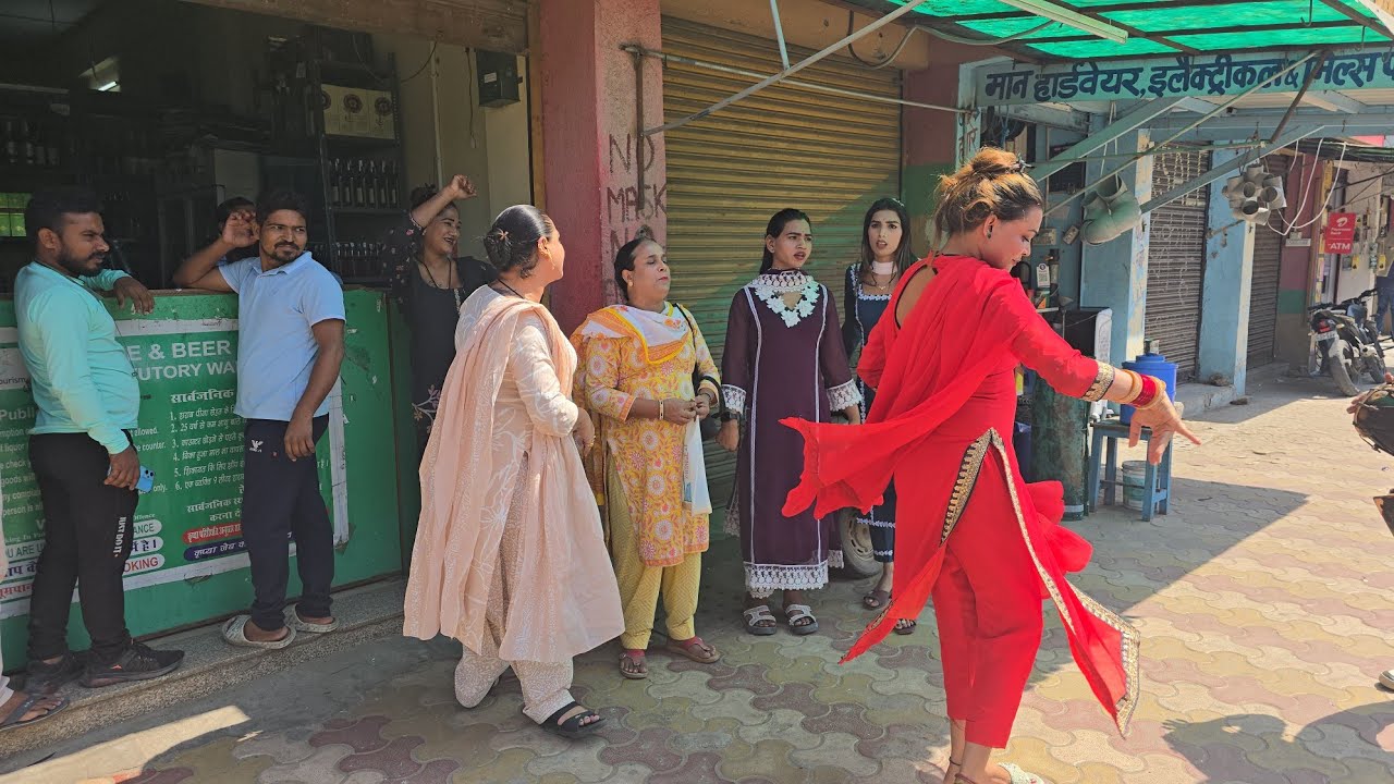 kinner dance video//Diwali bajar kinner dance//kinner dance video - YouTube