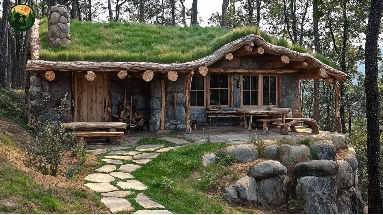 Full Video: A Man Single-Handedly Builds A Stunning House Using Only ...