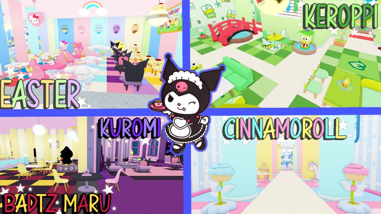 Cafe Tour! | My Hello Kitty Cafe Ideas | Riivv3r - YouTube
