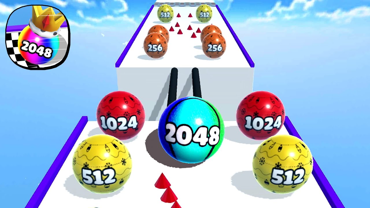 Ball Merge 2048 - All Levels Ball Gameplay Android, iOS ( Level 4142 ...
