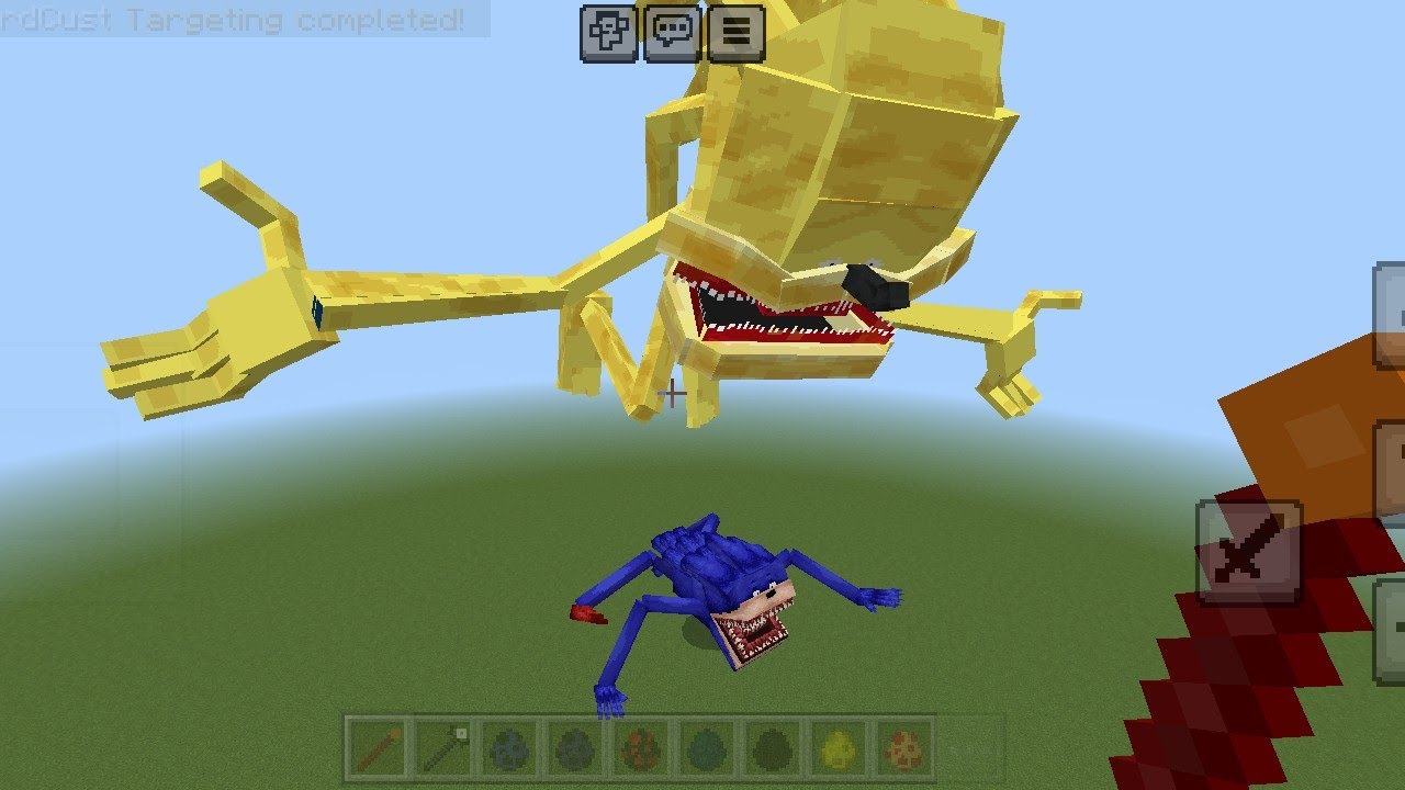 Shin sonic tapes Mod in Minecraft PE - YouTube