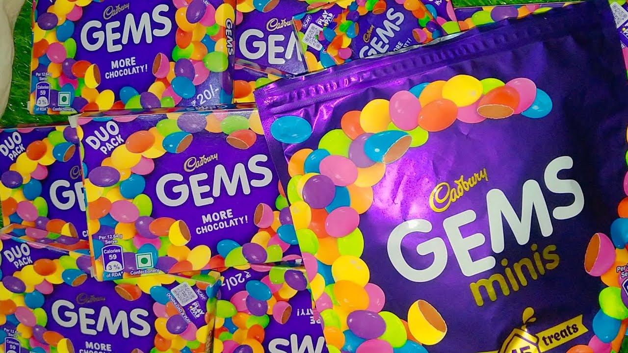 gems candy chocolate rang birangi candy mini gems candy play subscribe ...