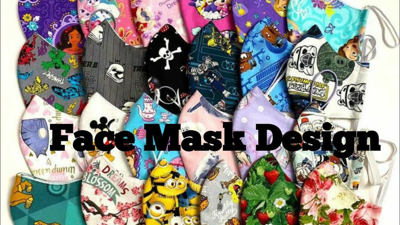 face mask design ideas || face mask design ideas for covid 19 || cloth ...