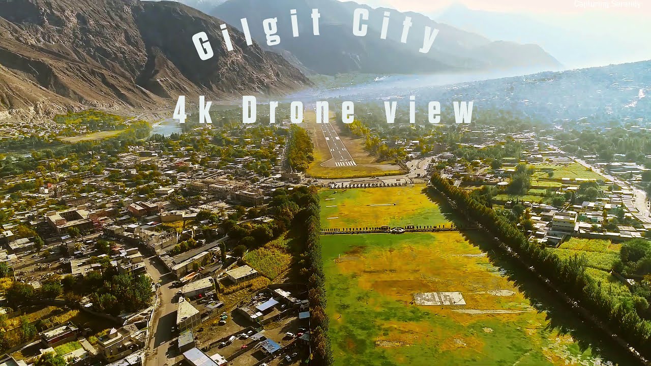 Gilgit City | 4K Drone View #gilgitbaltistan #gilgit - YouTube