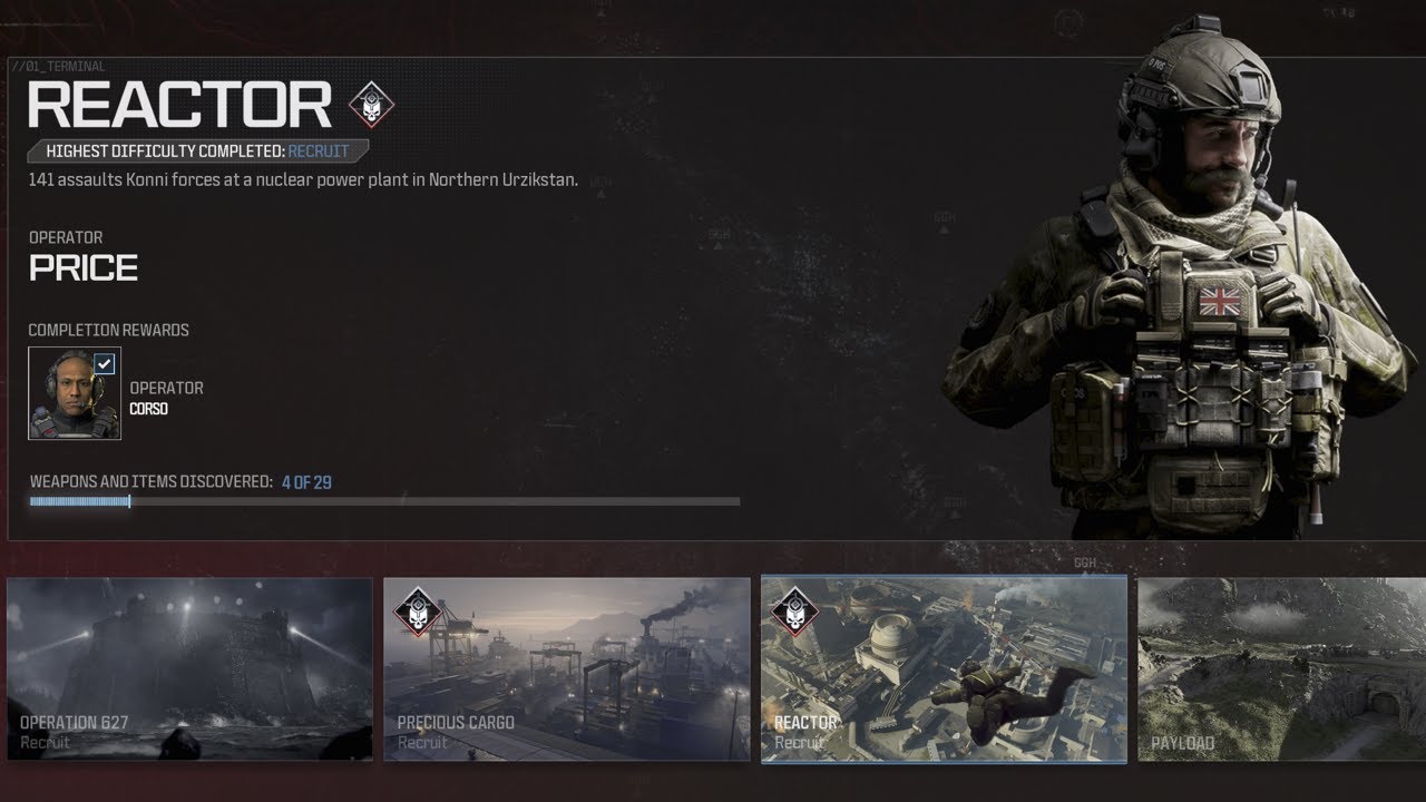 Call of Duty Modern Warfare III - REACTOR - GAMEPLAY - YouTube