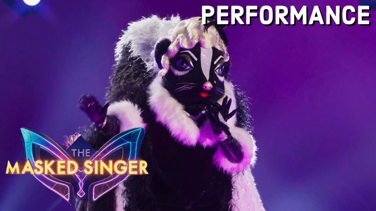 Skunk sings “At Last” by Etta James | THE MASKED SINGER | SEASON 6 ...