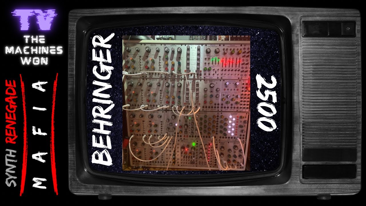 Behringer 2500 Modular Broadcast - Patching, chilling | THE MACHINES ...