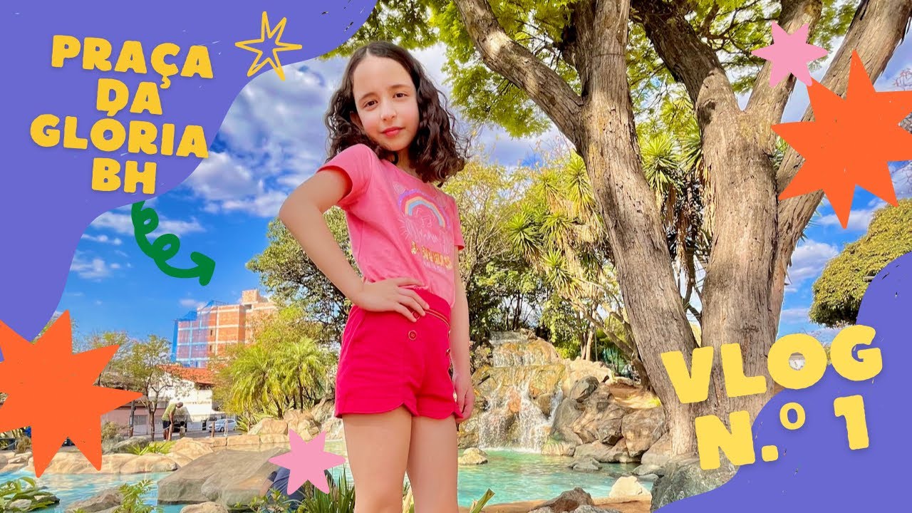 Vlog 1 : Domingo divertido na Praça da Glória- Contagem- BH - YouTube