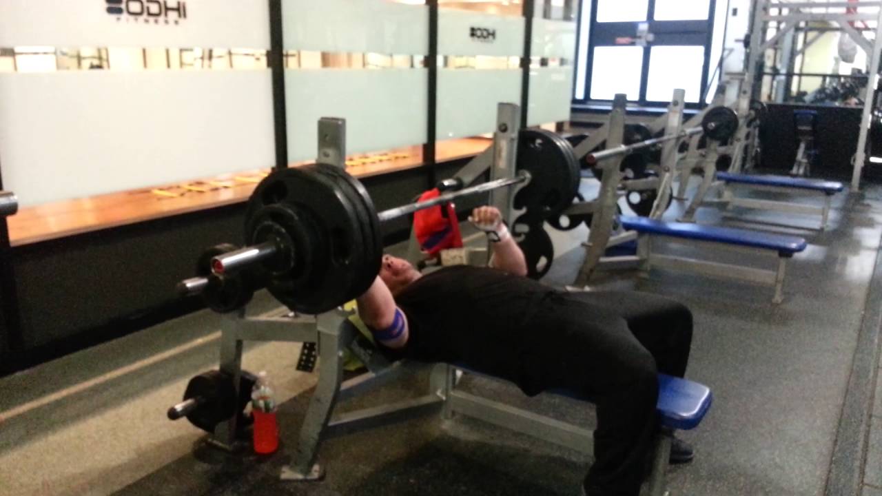 360 pound bench at 235 pounds bodyweight. - YouTube
