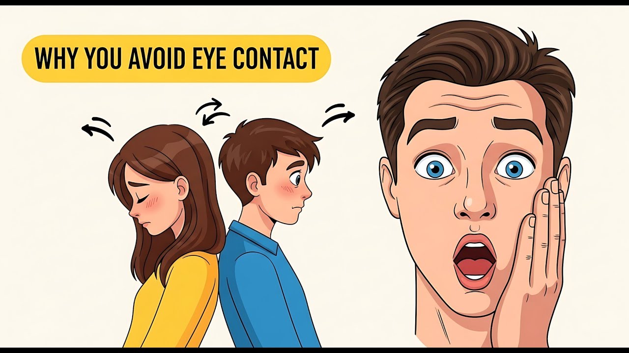Why Avoiding Eye Contact is KILLING Your Confidence - YouTube
