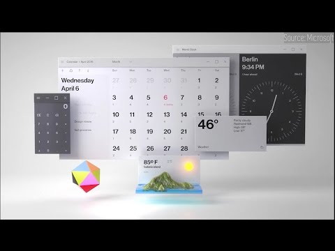 Project Neon aka Windows Fluent Design - YouTube