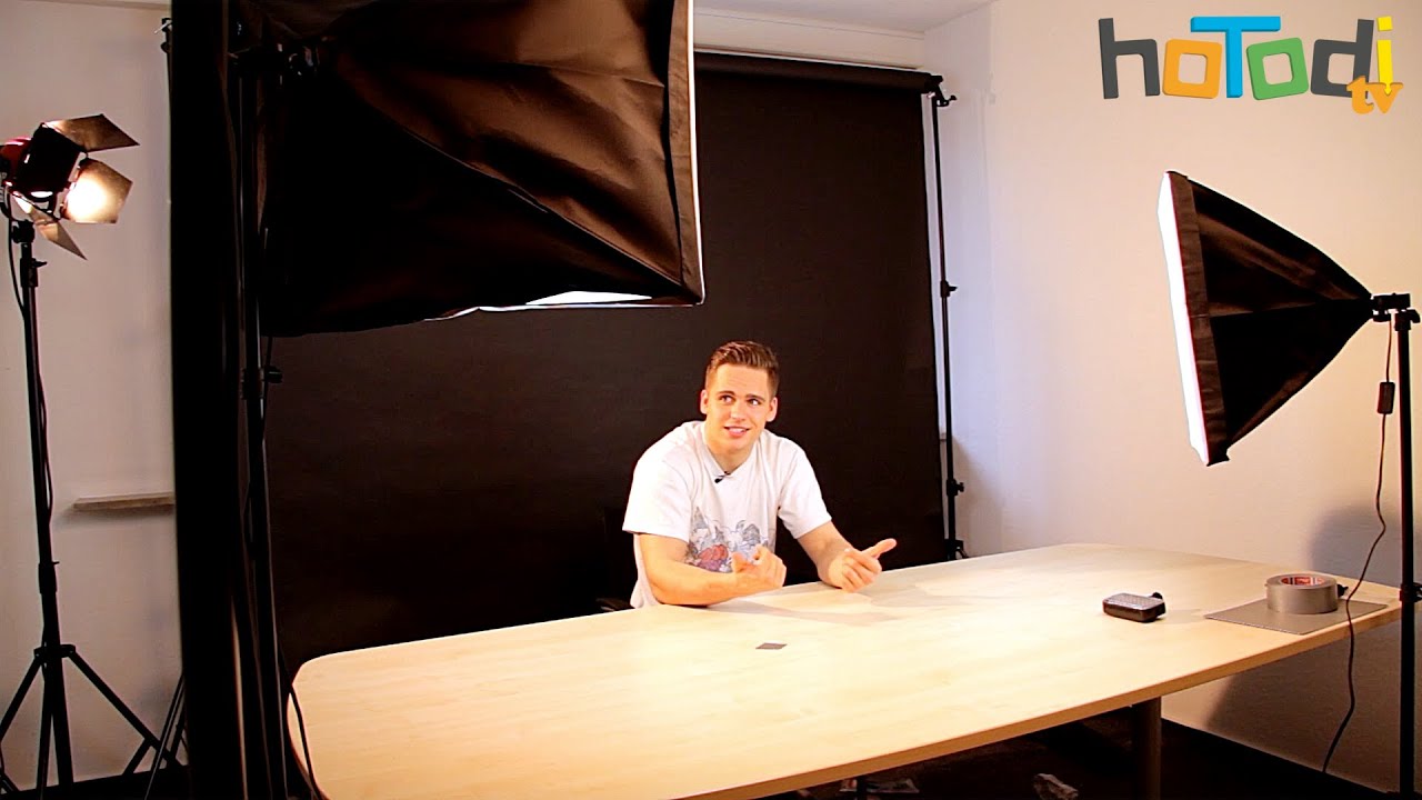 Youtube Video LICHT - Profi Ergebnisse mit dem günstigsten Softboxset ...