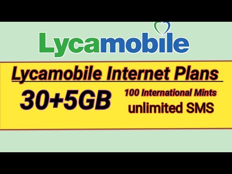 Lyca mobile data Plans | Lycamobile New sim card plans | lycamobile ...