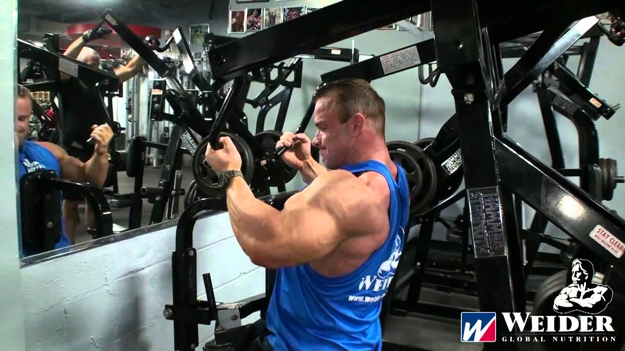 Ronny Rockel Back Workout @ Bev Francis Powerhouse Gym New York - YouTube