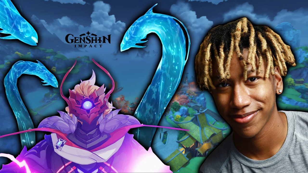 Genshin Impact Fighting Childe Final Form "Tartaglia" & Saving Liyue ...