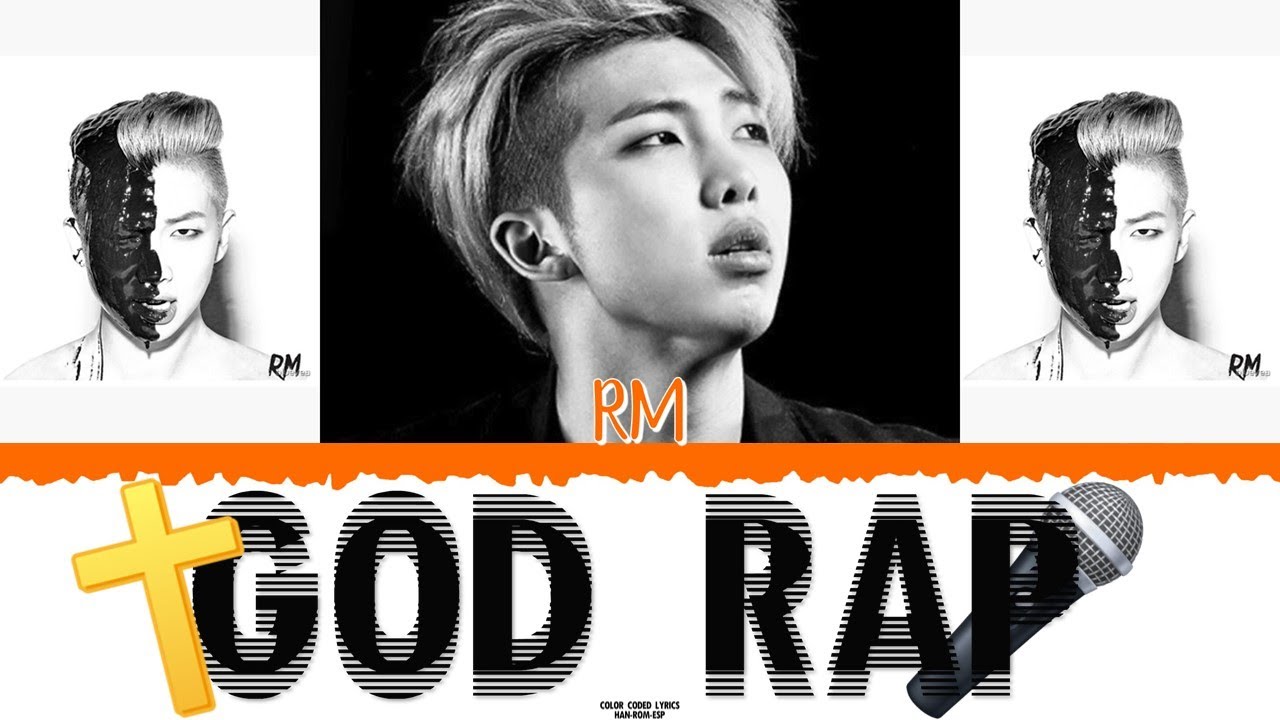️🎤 BTS (방탄소년단) [RM] - God Rap [Color Coded Lyrics Han|Rom|Esp] 🎤 ️ ...