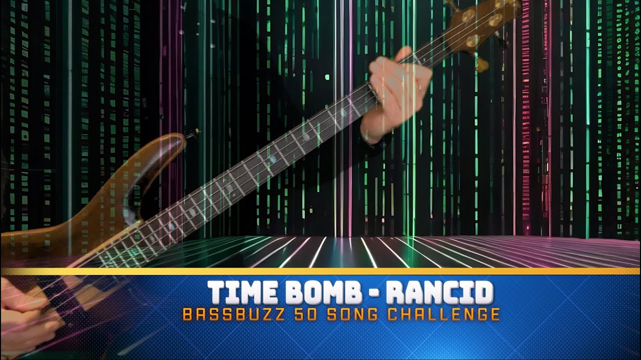 Time Bomb - Rancid - bass cover with basstabs- Bassbuzz 50 song ...