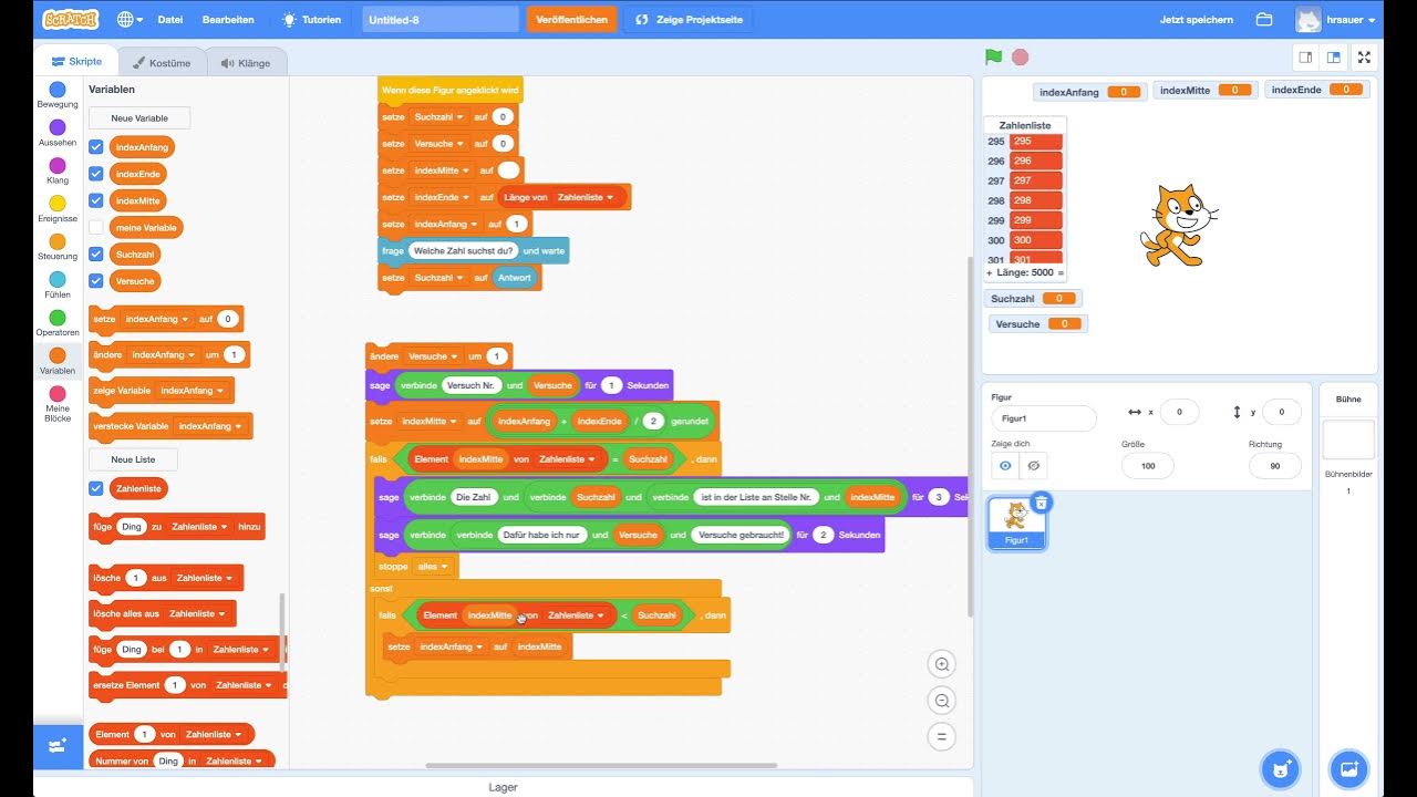 823 - Binäre Suche - YouTube