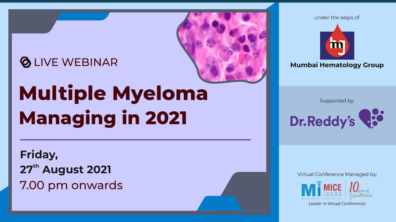 Multiple myeloma - Managing in 2021 - YouTube