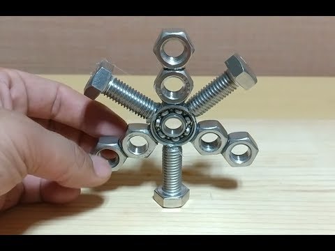 4 AWESOME Bolt Nut Pijet spinner - YouTube