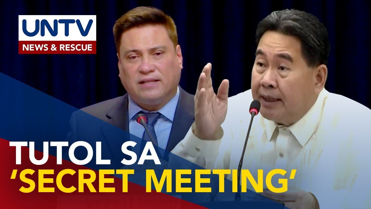 Cong. Rufus Rodriguez, tutol sa panukalang executive session para ...