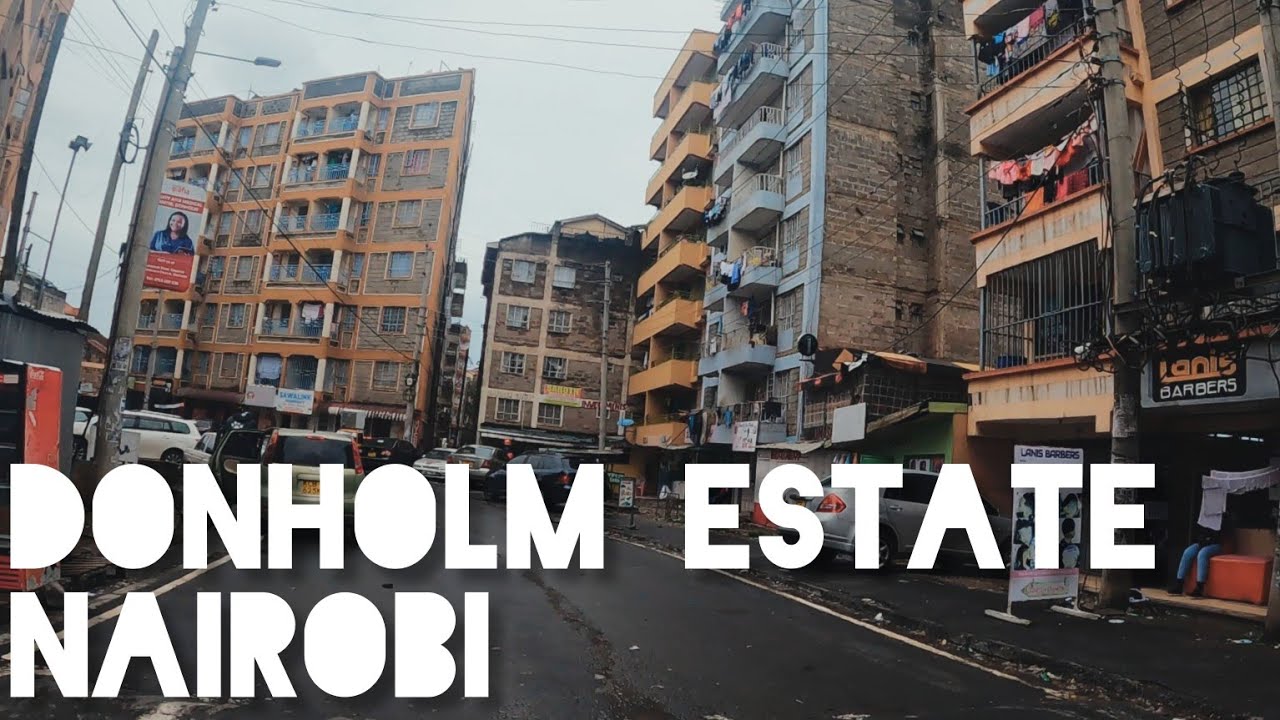 Donholm Estate Nairobi .the first area to have a cattle dip. - YouTube