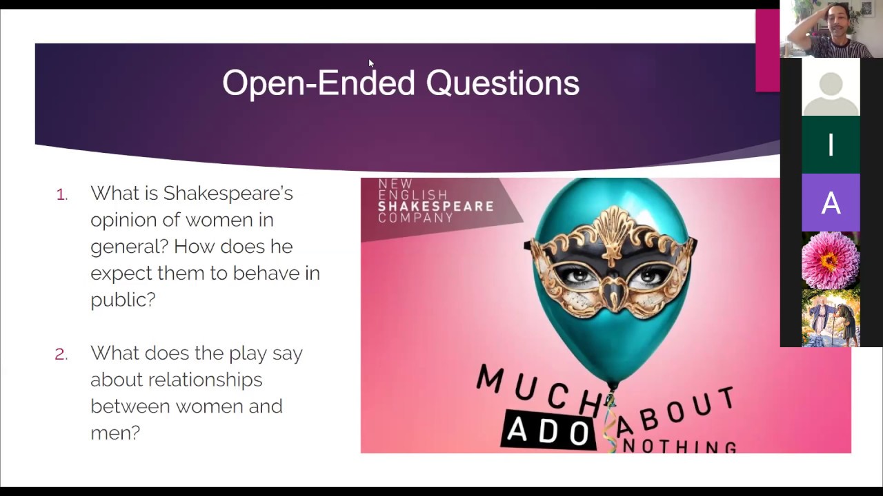 L19 // 05.28.20 // How can I participate in a Socratic seminar on Much ...