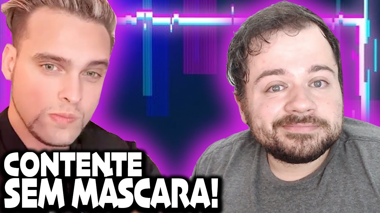 CONTENTE tira a MÁSCARA e REVELA seu ROSTO - YouTube