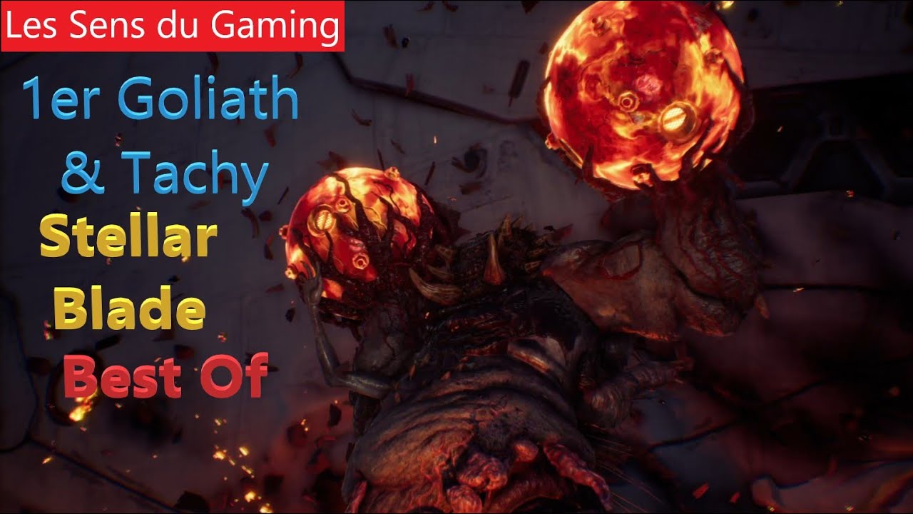 Best Of 1er Goliath & Tachy - Stellar Blade - Les Sens Du Gaming - YouTube