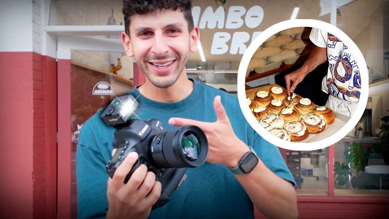 BAKERY Food Photography BTS - YouTube