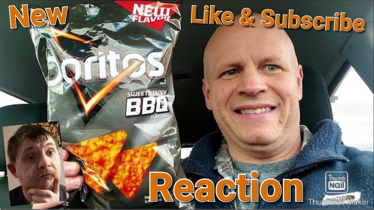 [Reaction] New Flavor Doritos Sweet & Tangy BBQ Review - YouTube