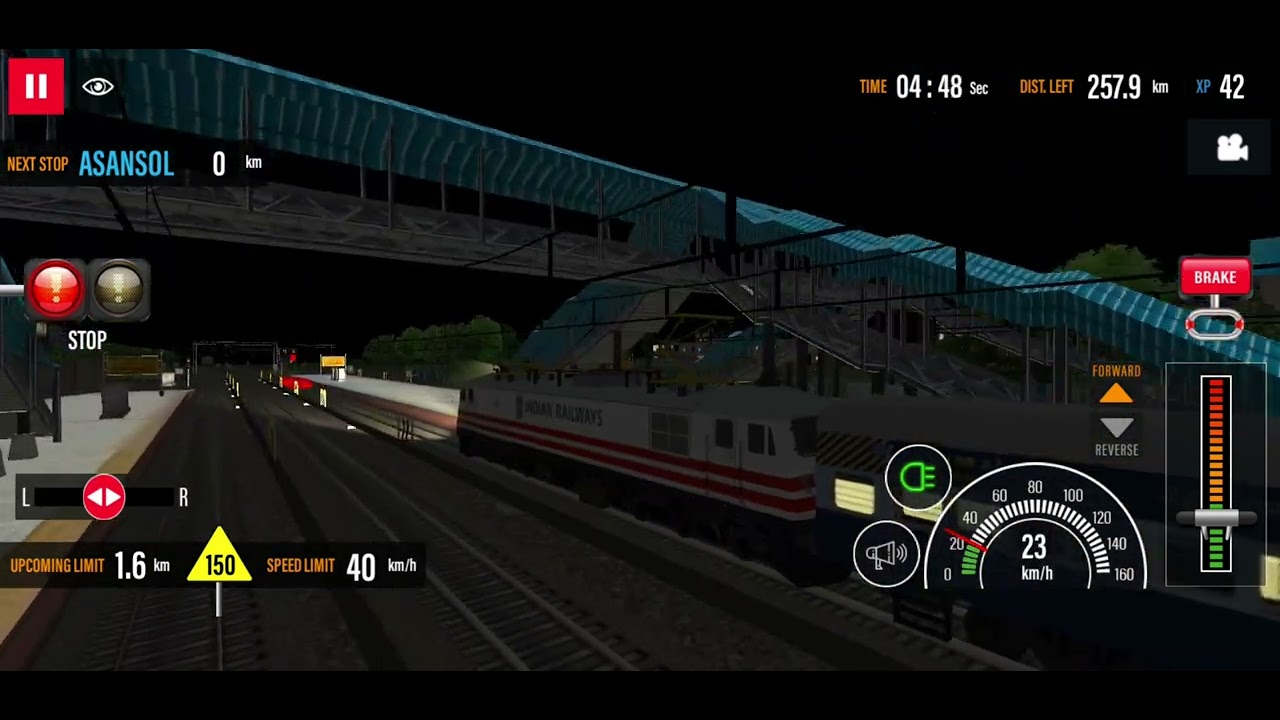 Indian Train simulator 2018 level 3 # train # train lover # gameplay ...