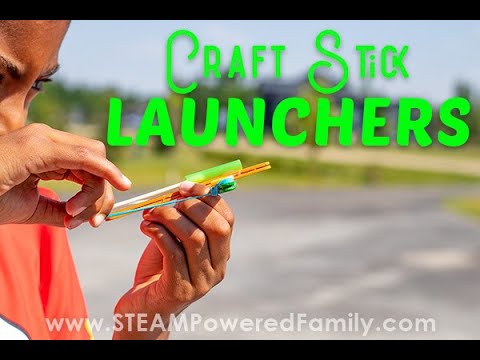 Engineer a Launcher from Craft Sticks STEM Project for Kids - YouTube