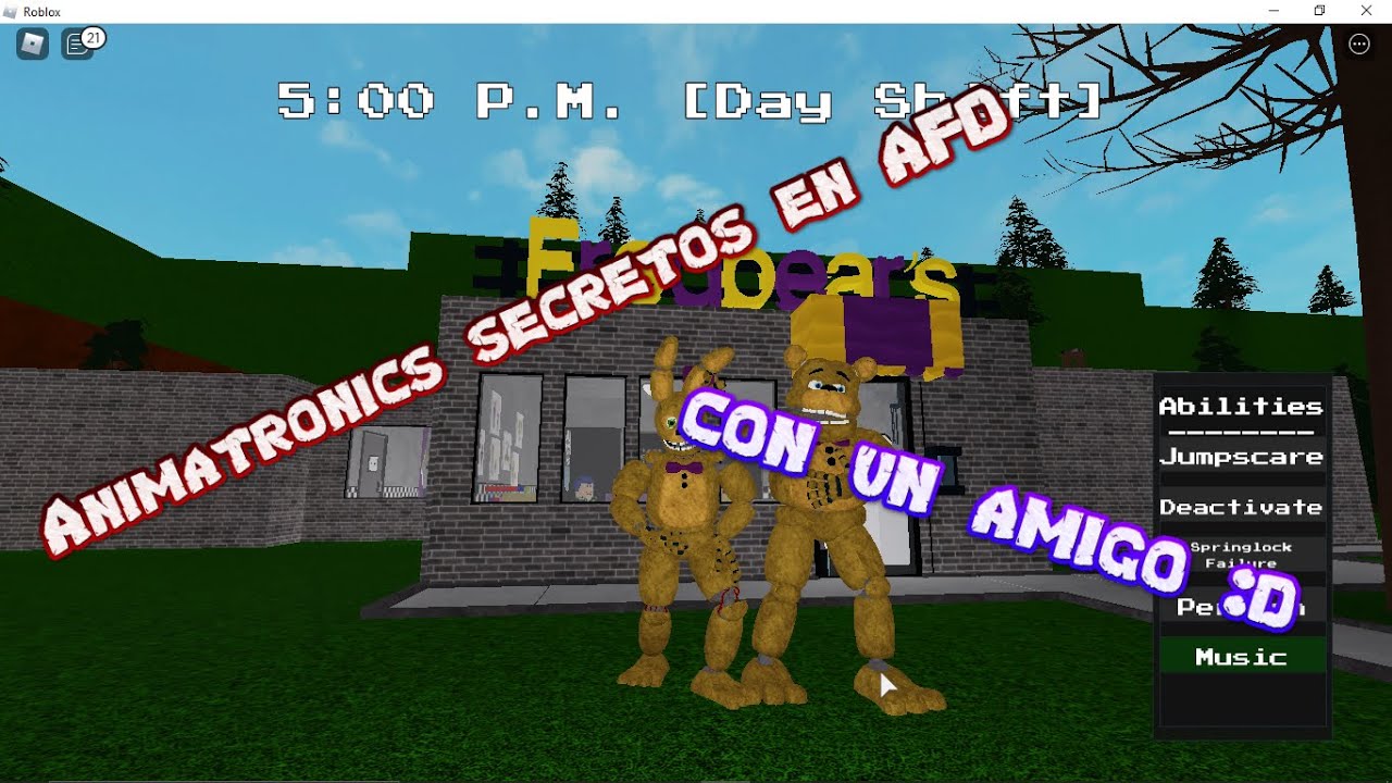 Como Conseguir Todos Los Animatrónicos en Afton´s Family Dinner| Roblox ...