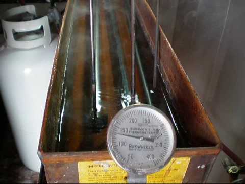 HOT BLUEING-Refinishing an old Mauser - YouTube