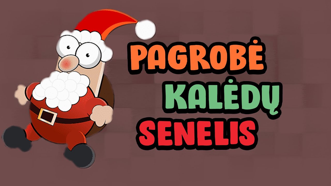 MANE PAGROBĖ KALĖDŲ SENELIS! - YouTube