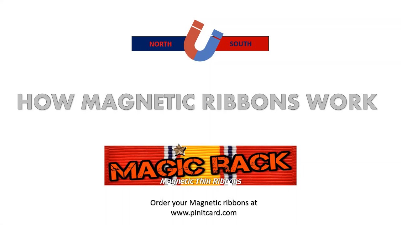 Magic Rack- magnetic Thin Ribbons- How to put your rack together - YouTube