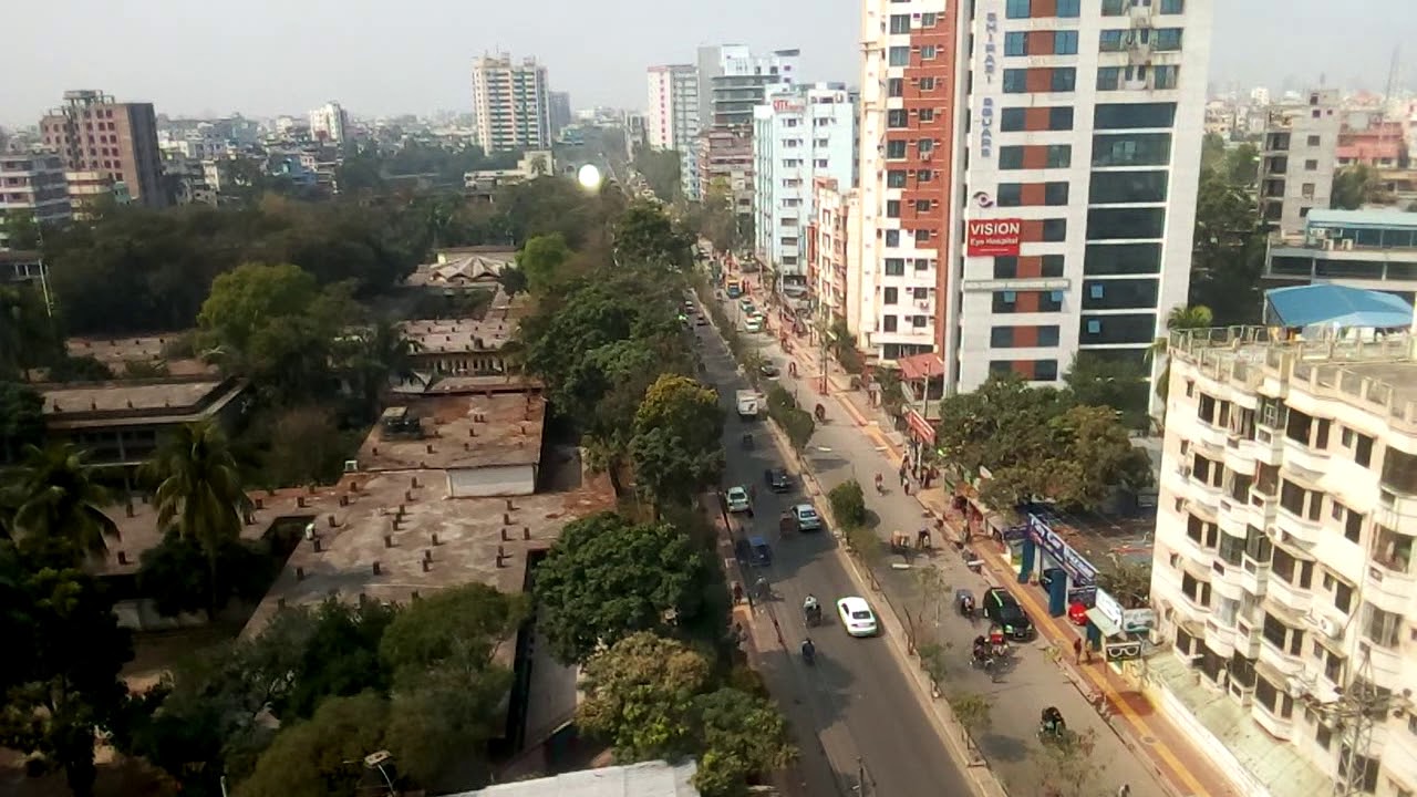 urban view lalmatia dhanmondi dhaka bangladesh - YouTube