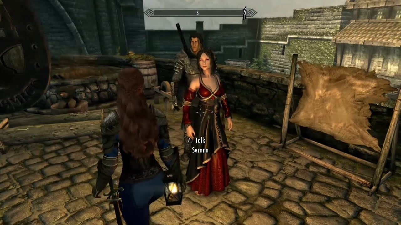 A new outfit for Serana! | Serana Dialogue Add-On | SKYRIM - YouTube