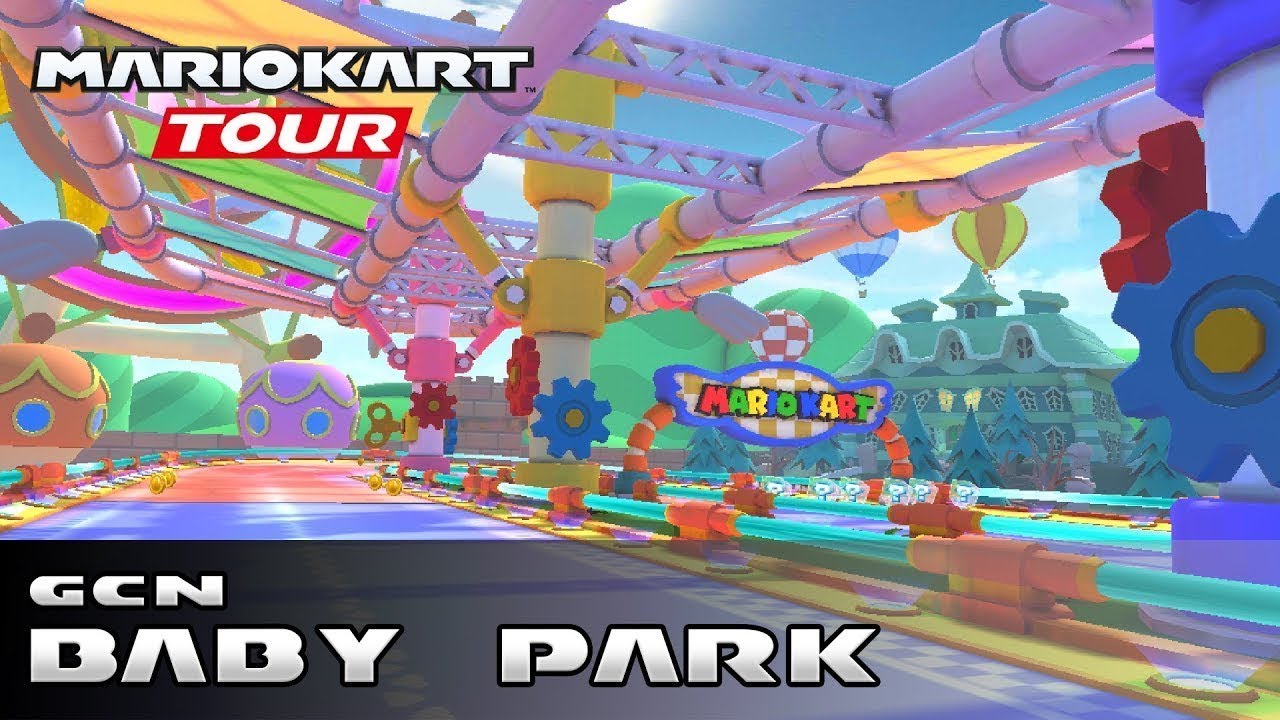 Mario Kart Tour - GCN Baby Park (All Variants) - YouTube