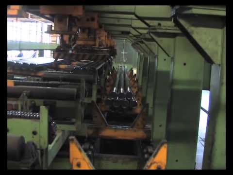 pipe bundle strapping line/pipe bundling packing line - YouTube