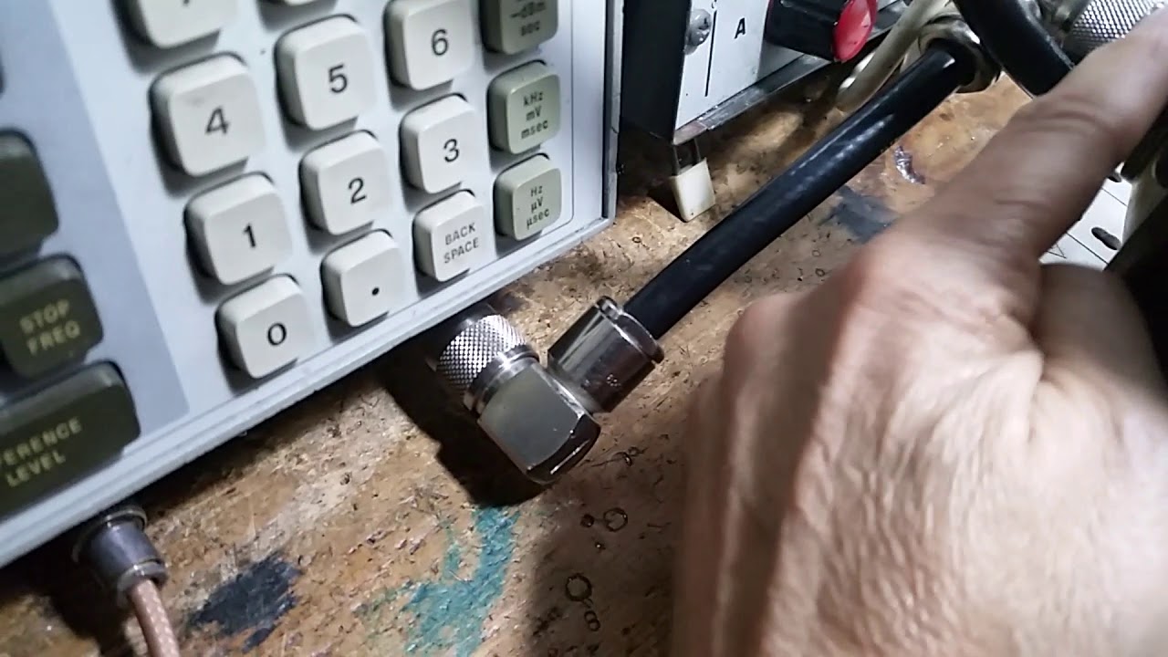 PROVA BIRD 8325 CARICO FITTIZIO ATTENUATORE 30db - YouTube