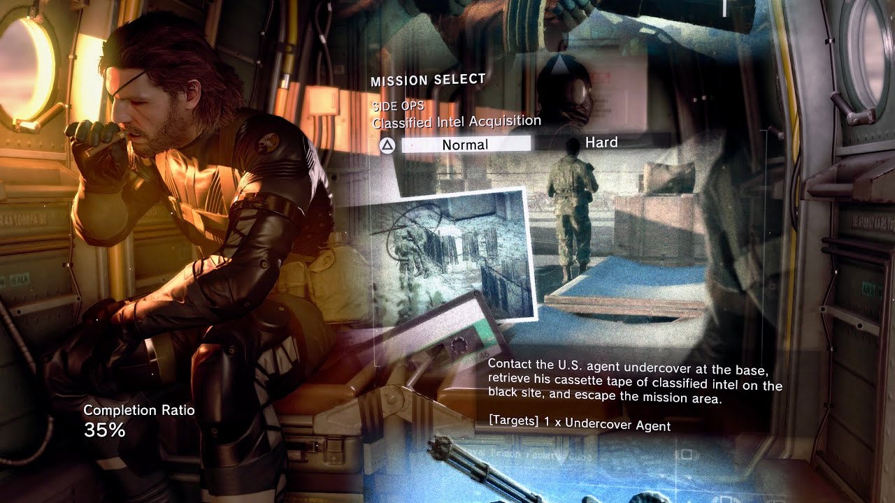 MGSV GZ World Record Speedrun - Side Op CIA [NG+ Normal] PSNK 1:36 ...