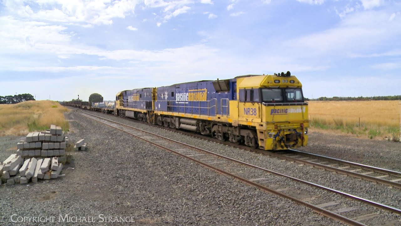 Pacific National Diverted 2NY3 Steel Train In Victoria (24/1/2023 ...