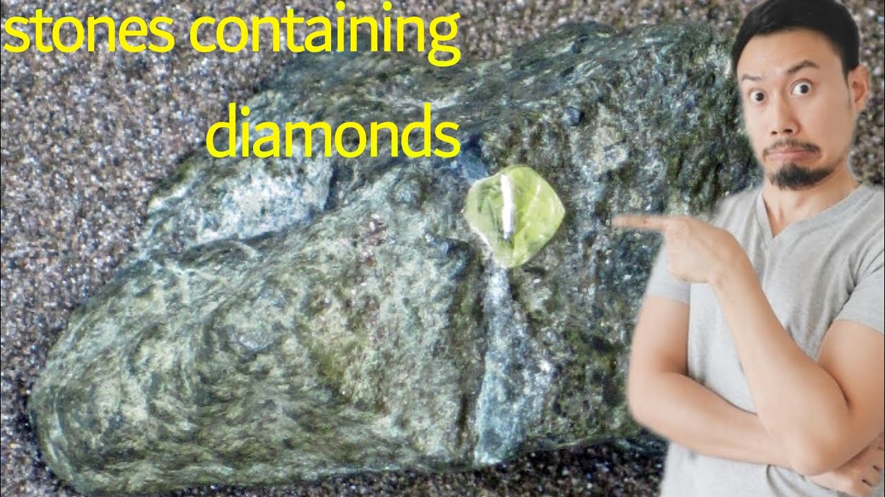 Kimberlite stone DIAMOND | Learn about the diamond bearing stone - YouTube