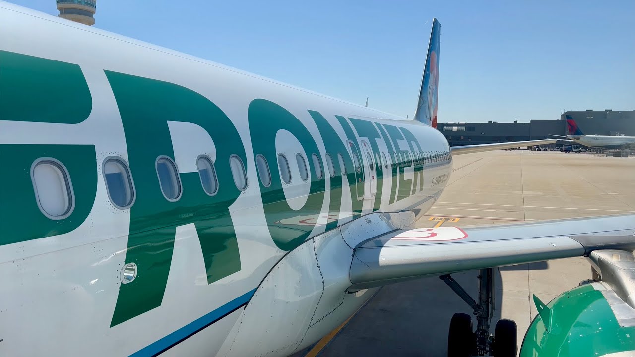 4K | Full Flight (MCO-ATL) | Frontier Airlines Airbus A320neo (N308FR ...