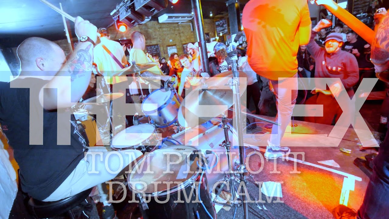 THE FLEX - HD - TOM PIMLOTT DRUM CAM - DAMAGE IS DONE FEST - NEW CROSS ...