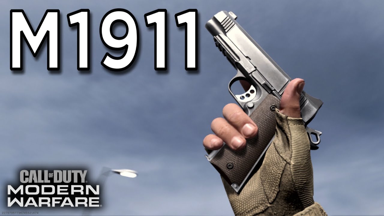 BROKEN M1911 on Modern Warfare 2019 PS5 Gameplay - YouTube