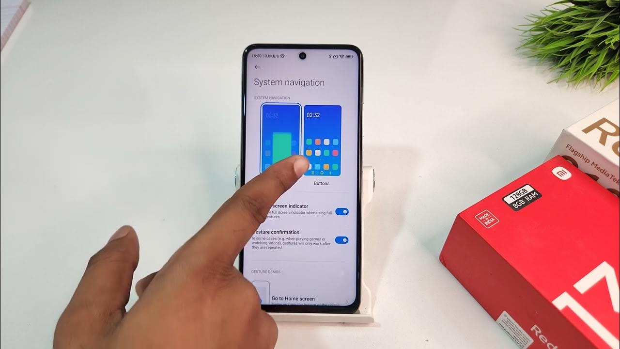 how to fix navigation bar problem in redmi note 13 pro plus | redmi note 13 navigation button ...