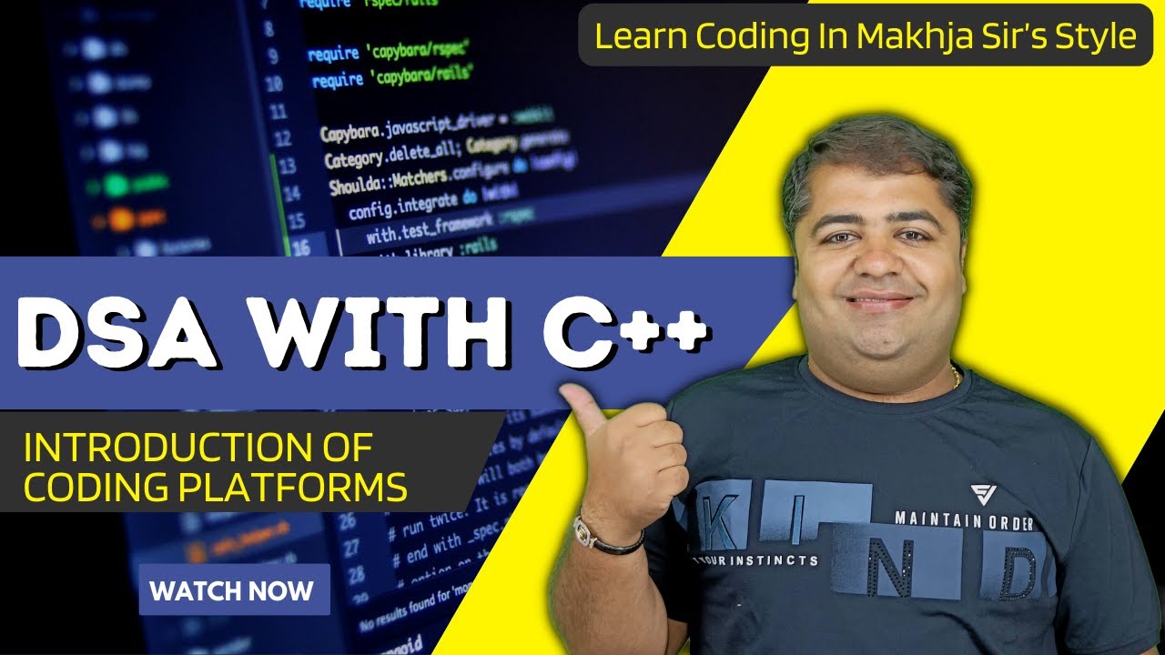 Introduction Of Coding Platforms Dsa Playlist Using C Beginner To Pro Placement Approach 6697
